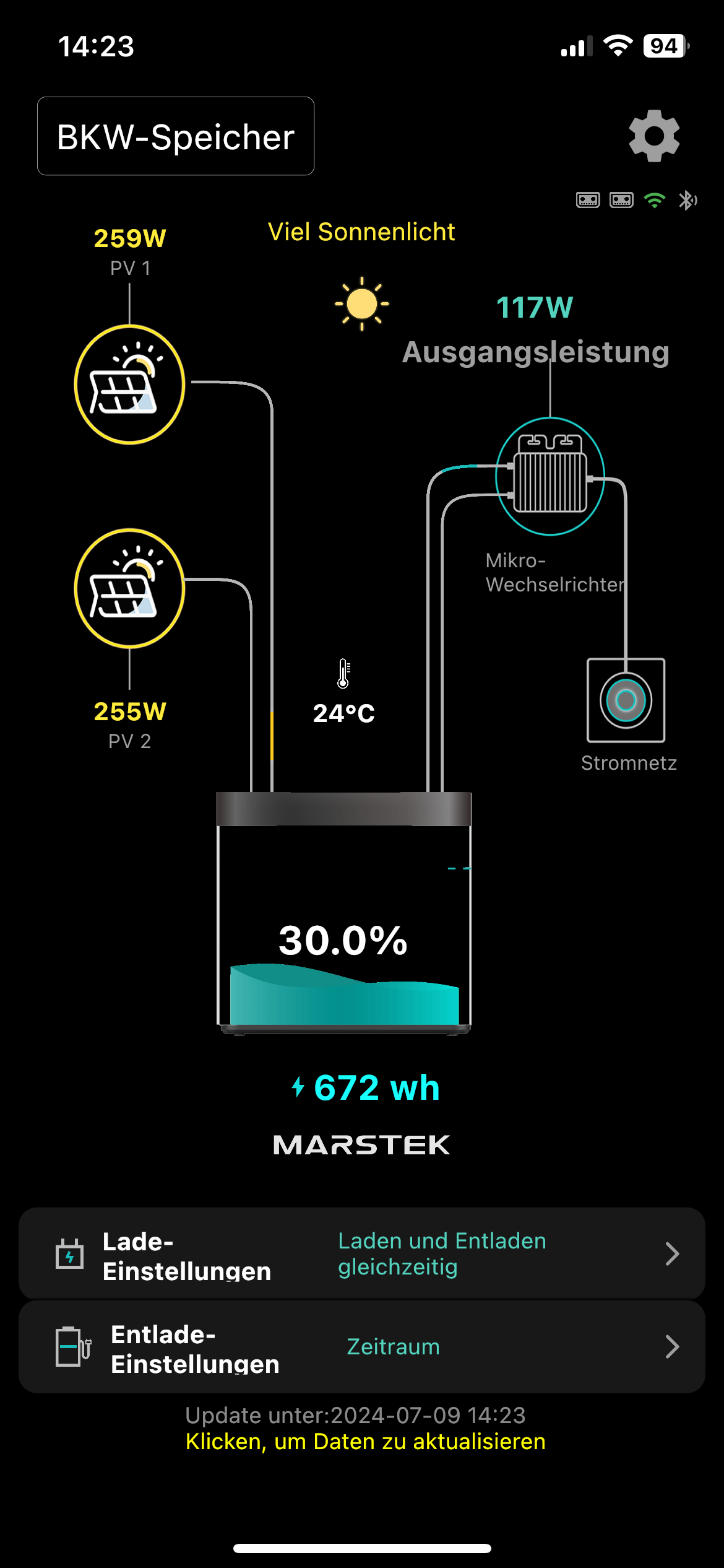 Update zum Marstek B2500 – Die Grünspeks